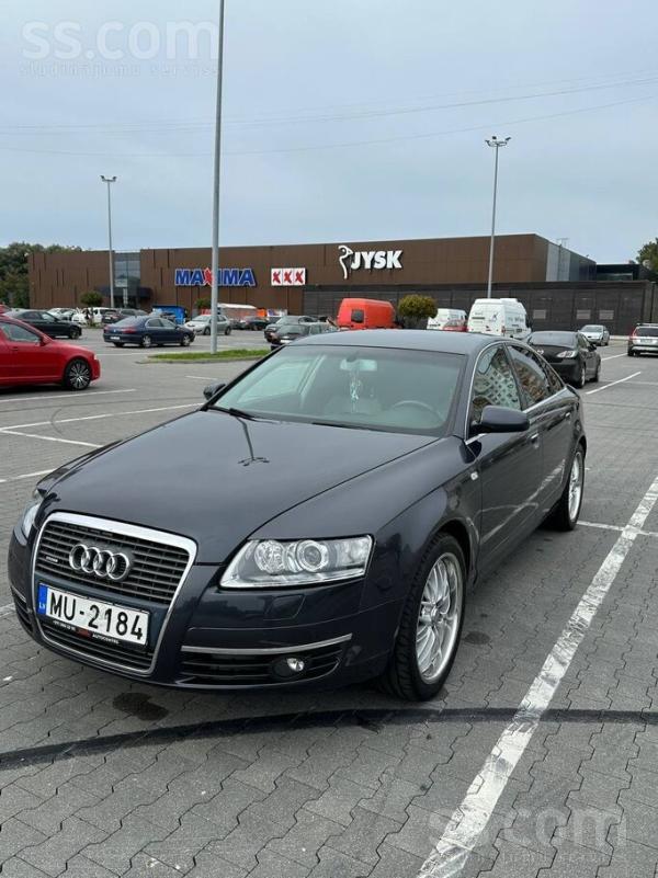 Zils Audi A6 2007 Rīga, ar dzinēja tilpumu 3.00 L un nobraukumu 377 tūkst. km par 3100 €, foto 1 vietnē AUTOMOTO.COM.LV