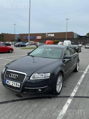 Zils Audi A6 2007 Rīga, ar dzinēja tilpumu 3.00 L un nobraukumu 377 tūkst. km par 3100 €, foto  vietnē AUTOMOTO.COM.LV