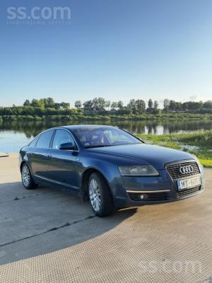 Zils Audi A6 2007 Ludza, ar dzinēja tilpumu 2.00 L un nobraukumu 484 tūkst. km par 2000 €, foto  vietnē AUTOMOTO.COM.LV