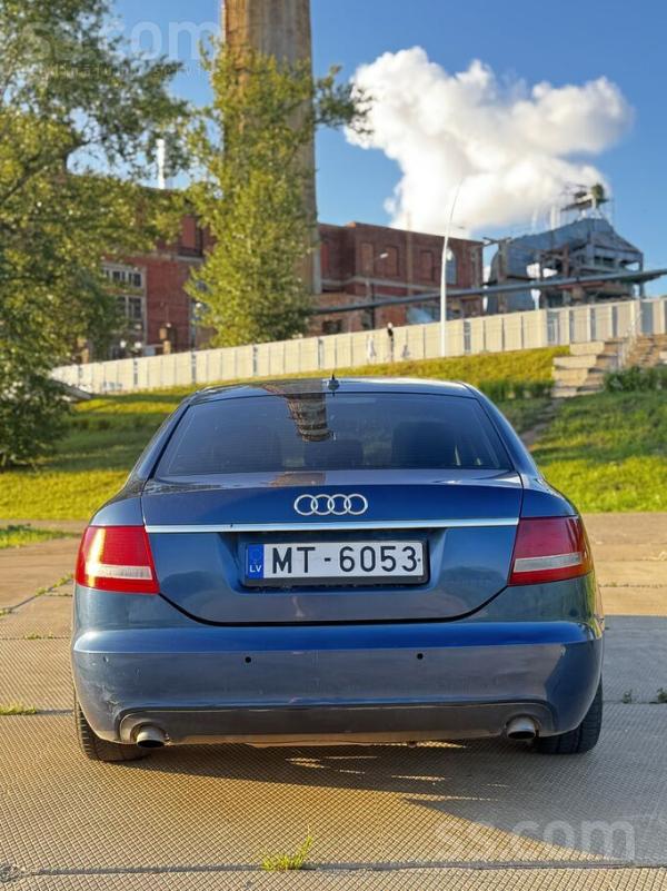 Audi A6 2007 Ludza vietnÄ Zils Audi A6 2007 Ludza, ar dzinÄja tilpumu 2.00 L un nobraukumu 484 tÅ«kst. km par 2000 ā¬, foto 4 vietnÄ AUTOMOTO.COM.LV