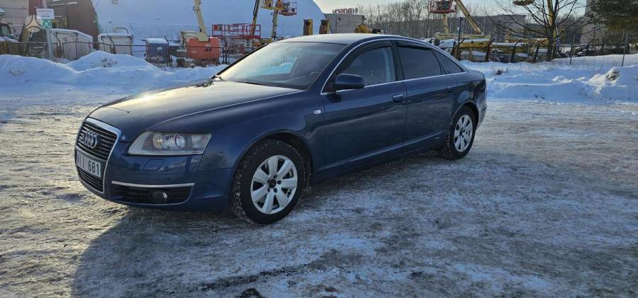Blue Audi A6 2008 in Klaipeda, with an engine capacity of 2.70 L and mileage of 323 thousand km for 4500 €, photo 3 on AUTOMOTO.COM.LV