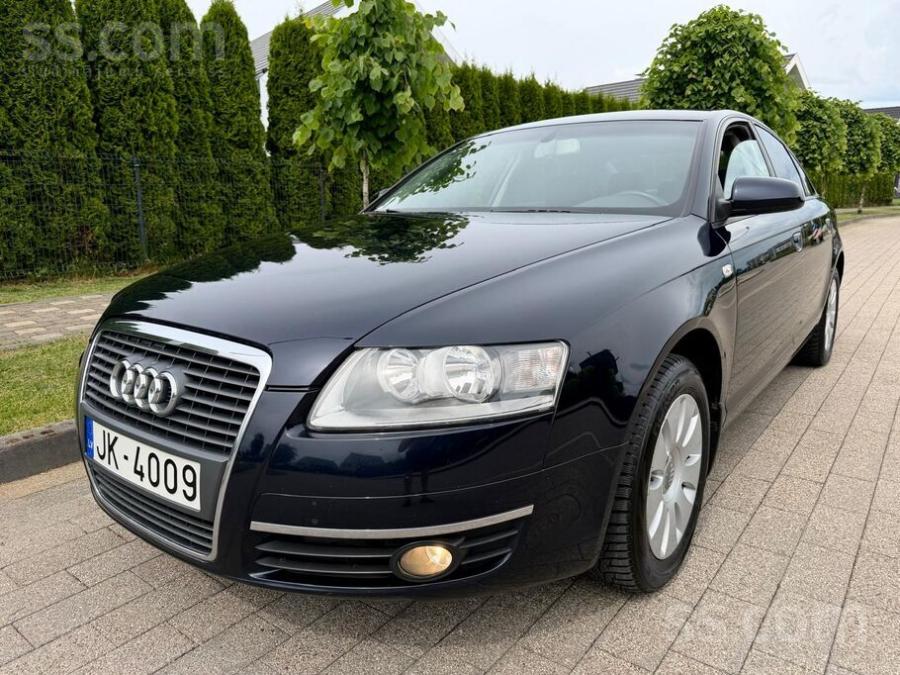 Blue Audi A6 2008 in Riga, with an engine capacity of 2.00 L and mileage of 289 thousand km for 3350 €, photo 1 on AUTOMOTO.COM.LV