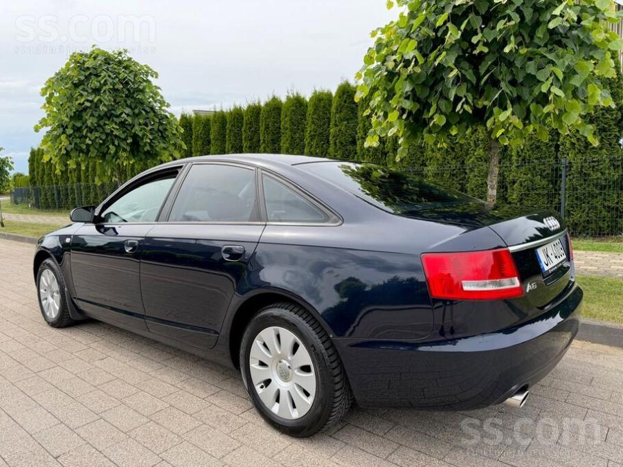 Blue Audi A6 2008 in Riga, with an engine capacity of 2.00 L and mileage of 289 thousand km for 3350 €, photo 5 on AUTOMOTO.COM.LV