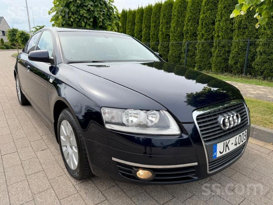 Blue Audi A6 2008 in Riga, with an engine capacity of 2.00 L and mileage of 289 thousand km for 3350 €, photo 6 on AUTOMOTO.COM.LV
