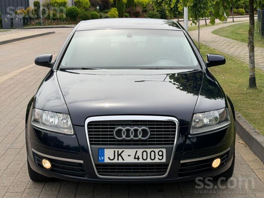 Blue Audi A6 2008 in Riga, with an engine capacity of 2.00 L and mileage of 289 thousand km for 3350 €, photo 10 on AUTOMOTO.COM.LV