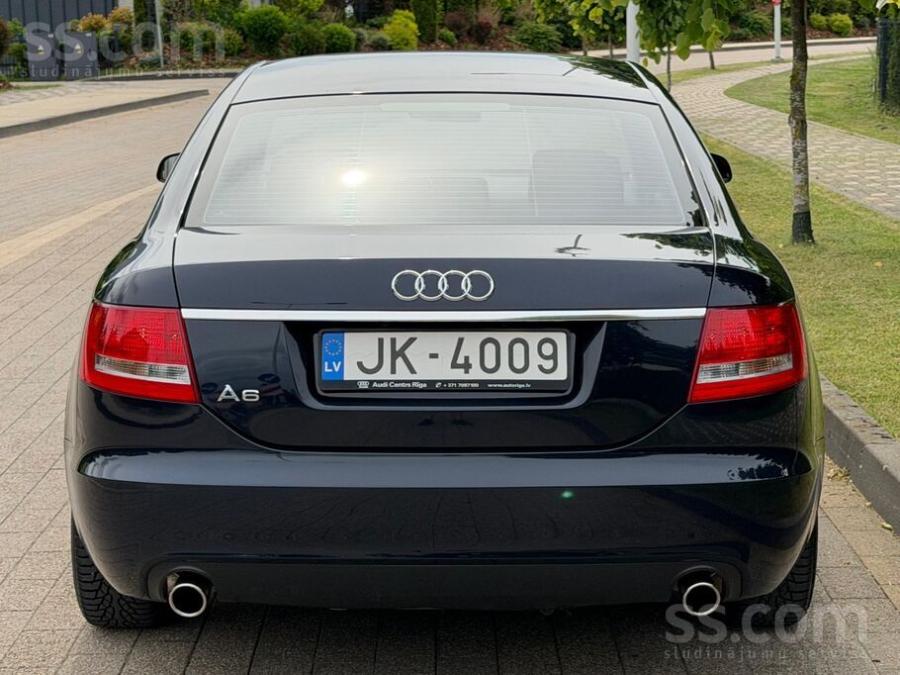 Blue Audi A6 2008 in Riga, with an engine capacity of 2.00 L and mileage of 289 thousand km for 3350 €, photo 11 on AUTOMOTO.COM.LV