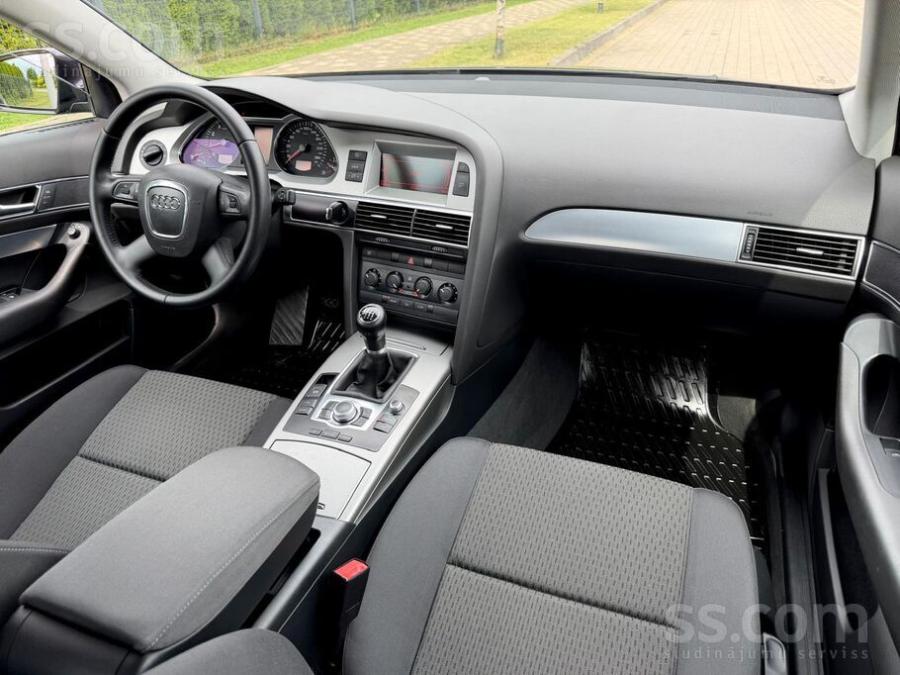 Blue Audi A6 2008 in Riga, with an engine capacity of 2.00 L and mileage of 289 thousand km for 3350 €, photo 18 on AUTOMOTO.COM.LV