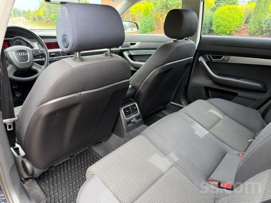 Blue Audi A6 2008 in Riga, with an engine capacity of 2.00 L and mileage of 289 thousand km for 3350 €, photo 22 on AUTOMOTO.COM.LV