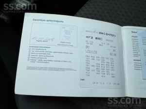 Blue Audi A6 2008 in Riga, with an engine capacity of 2.00 L and mileage of 289 thousand km for 3350 €, photo 24 on AUTOMOTO.COM.LV