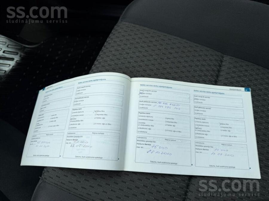 Blue Audi A6 2008 in Riga, with an engine capacity of 2.00 L and mileage of 289 thousand km for 3350 €, photo 25 on AUTOMOTO.COM.LV