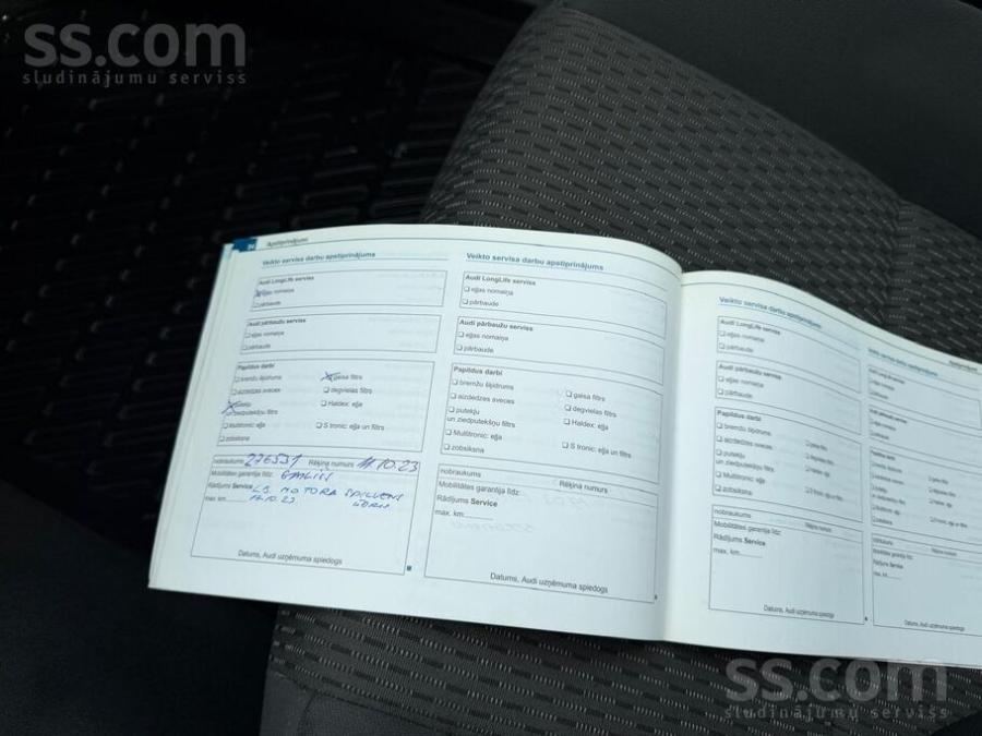 Blue Audi A6 2008 in Riga, with an engine capacity of 2.00 L and mileage of 289 thousand km for 3350 €, photo 28 on AUTOMOTO.COM.LV