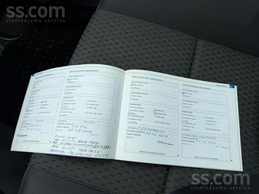 Blue Audi A6 2008 in Riga, with an engine capacity of 2.00 L and mileage of 289 thousand km for 3350 €, photo 29 on AUTOMOTO.COM.LV