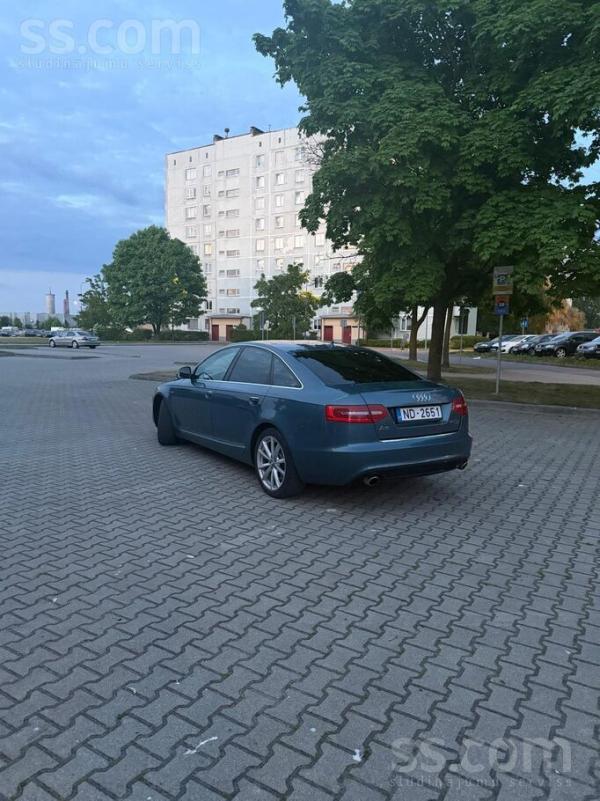 Zils Audi A6 2008 Liepāja, ar dzinēja tilpumu 3.00 L un nobraukumu 322 tūkst. km par 4950 €, foto 1 vietnē AUTOMOTO.COM.LV
