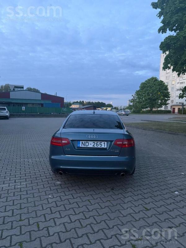 Zils Audi A6 2008 Liepāja, ar dzinēja tilpumu 3.00 L un nobraukumu 322 tūkst. km par 4950 €, foto 2 vietnē AUTOMOTO.COM.LV