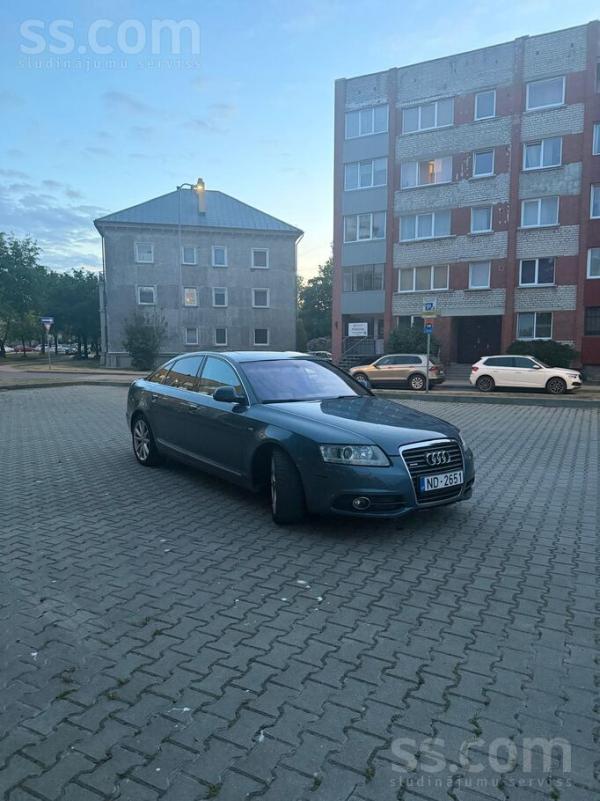 Zils Audi A6 2008 Liepāja, ar dzinēja tilpumu 3.00 L un nobraukumu 322 tūkst. km par 4950 €, foto 4 vietnē AUTOMOTO.COM.LV