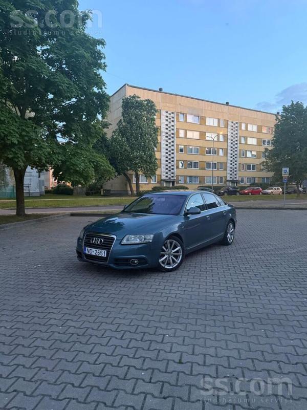 Zils Audi A6 2008 Liepāja, ar dzinēja tilpumu 3.00 L un nobraukumu 322 tūkst. km par 4950 €, foto 6 vietnē AUTOMOTO.COM.LV