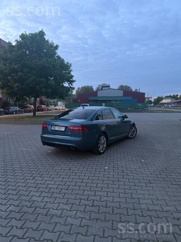 Zils Audi A6 2008 Liepāja, ar dzinēja tilpumu 3.00 L un nobraukumu 322 tūkst. km par 4950 €, foto 3 vietnē AUTOMOTO.COM.LV