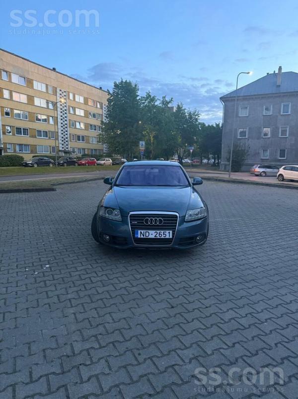 Zils Audi A6 2008 Liepāja, ar dzinēja tilpumu 3.00 L un nobraukumu 322 tūkst. km par 4950 €, foto 5 vietnē AUTOMOTO.COM.LV