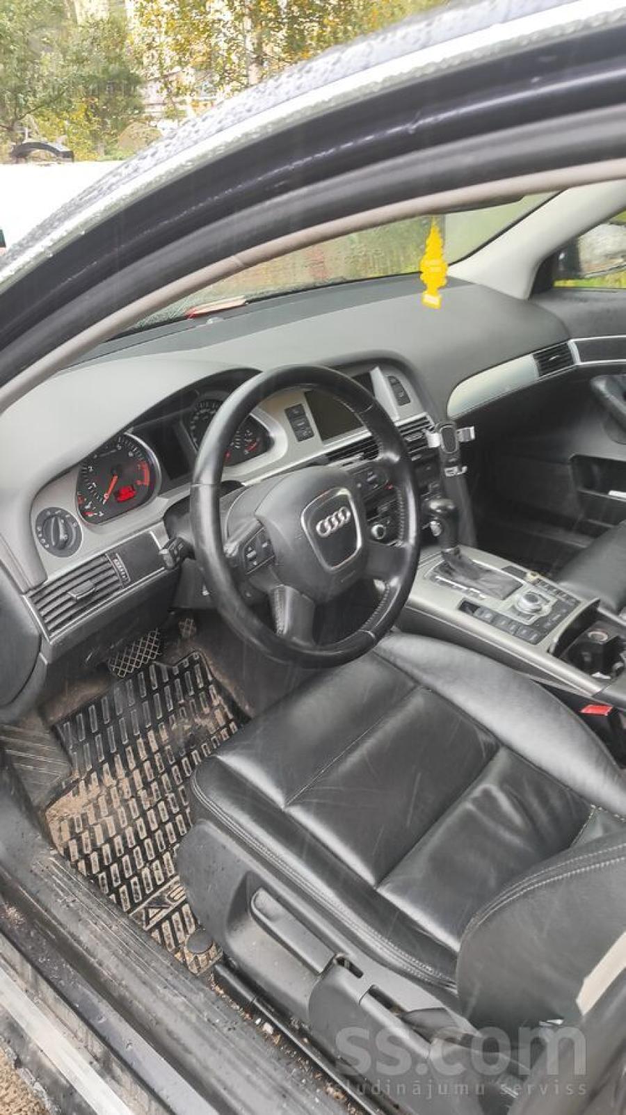 Blue Audi A6 2008 in Riga, with an engine capacity of 2.00 L and mileage of 343 thousand km for 2000 €, photo 6 on AUTOMOTO.COM.LV