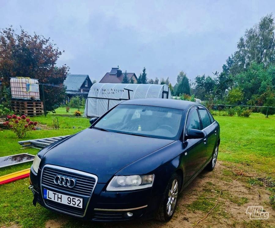 Blue Audi A6 2008 in Marijampole, with an engine capacity of 2.80 L and mileage of 289 thousand km for 1000 €, photo 1 on AUTOMOTO.COM.LV