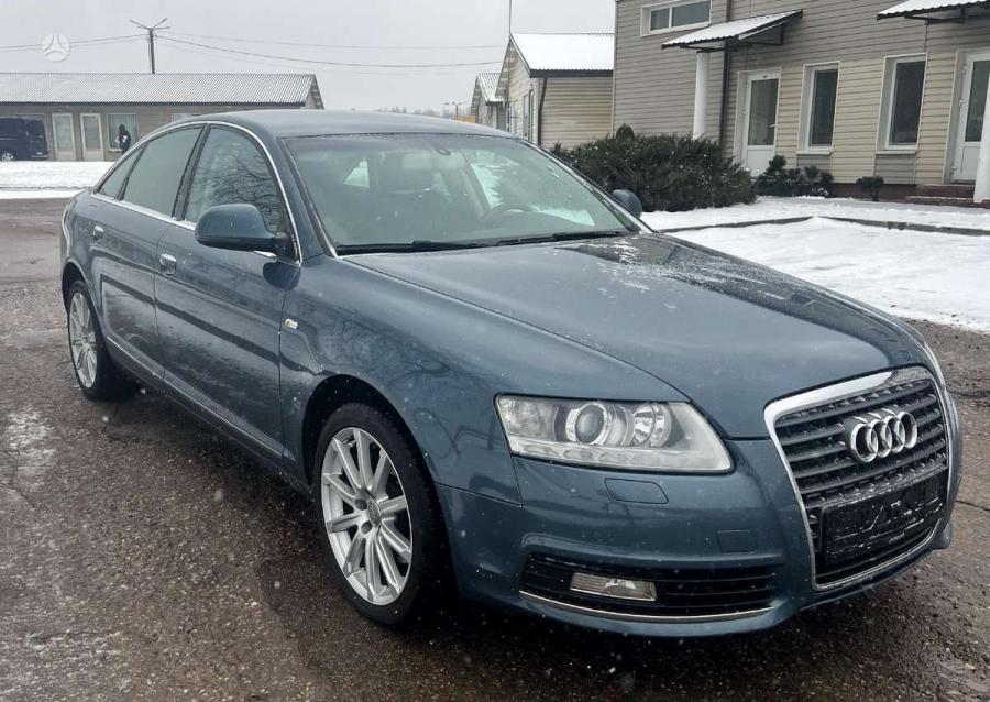Blue Audi A6 2009 in Vilnius, with an engine capacity of 2.70 L and mileage of 266 thousand km for 5500 €, photo 1 on AUTOMOTO.COM.LV