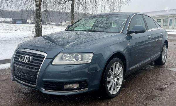Blue Audi A6 2009 in Vilnius, with an engine capacity of 2.70 L and mileage of 266 thousand km for 5500 €, photo 2 on AUTOMOTO.COM.LV