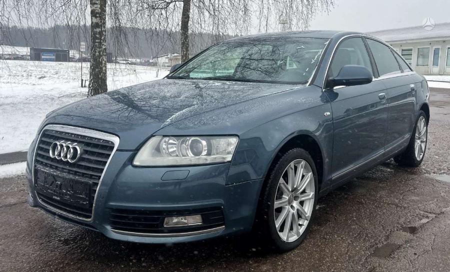 Blue Audi A6 2009 in Vilnius, with an engine capacity of 2.70 L and mileage of 266 thousand km for 5500 €, photo 2 on AUTOMOTO.COM.LV