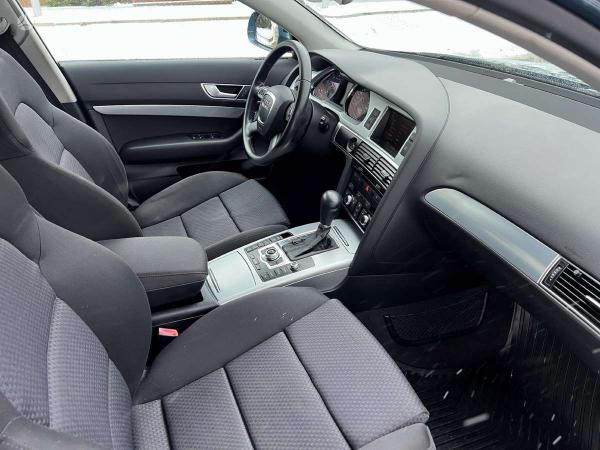 Blue Audi A6 2009 in Vilnius, with an engine capacity of 2.70 L and mileage of 266 thousand km for 5500 €, photo 7 on AUTOMOTO.COM.LV