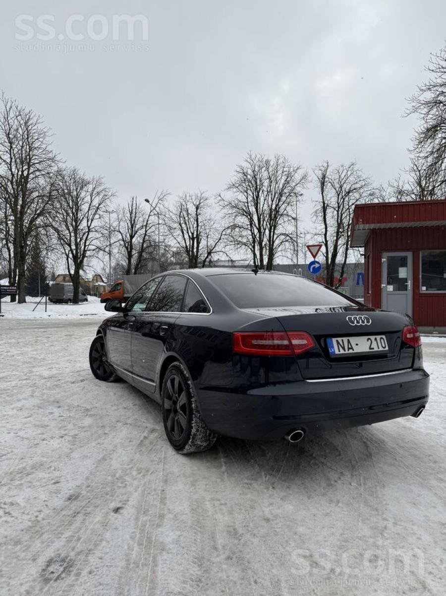 Blue Audi A6 2009 in Riga, with an engine capacity of 3.00 L and mileage of 340 thousand km for 7200 €, photo 2 on AUTOMOTO.COM.LV