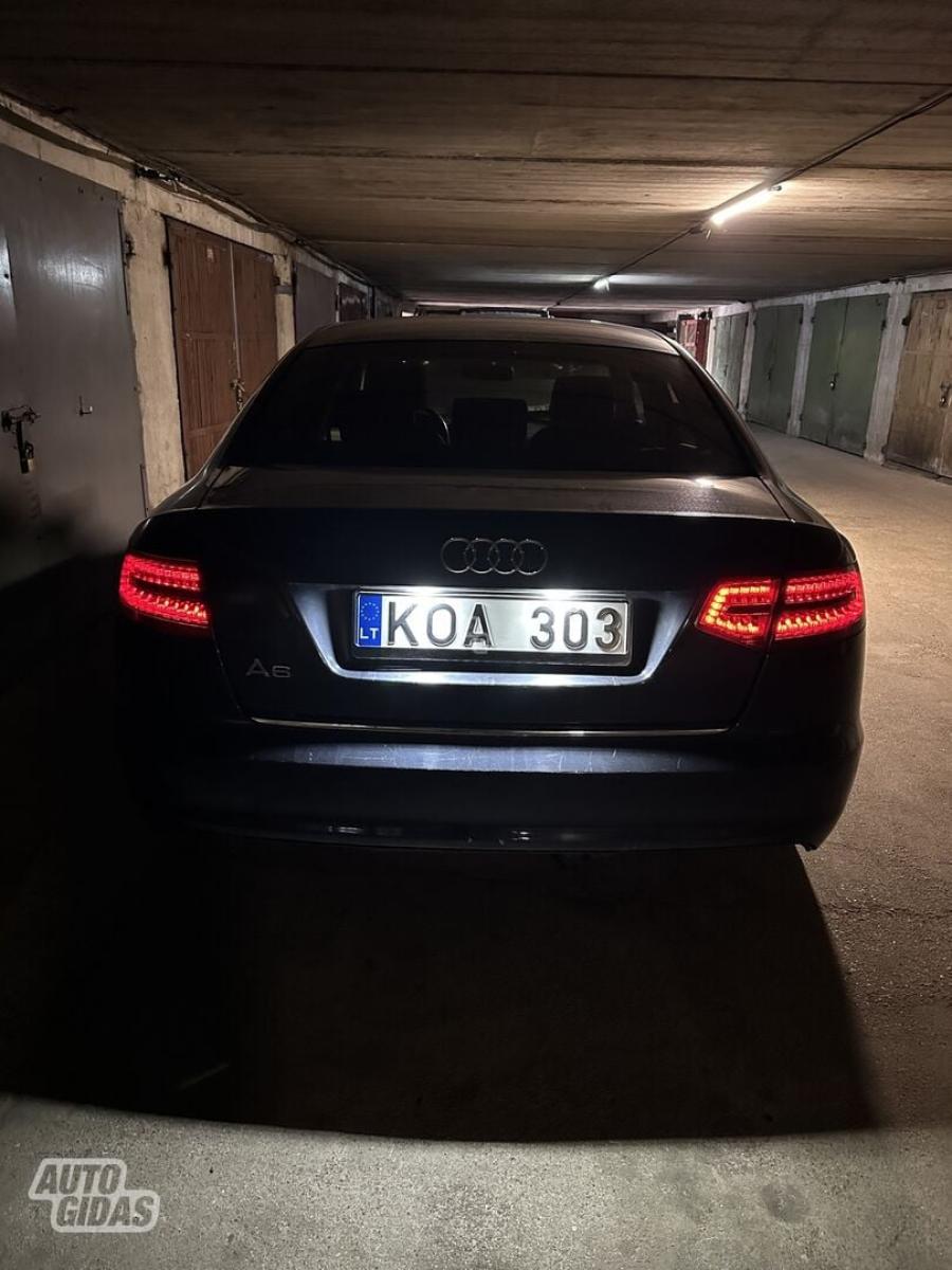 Blue Audi A6 2009 in Vilnius, with an engine capacity of 3.00 L and mileage of 304 thousand km for 1650 €, photo 7 on AUTOMOTO.COM.LV