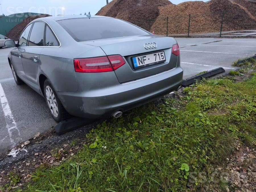 Blue Audi A6 2009 in Riga, with an engine capacity of 2.70 L and mileage of 390 thousand km for 4000 €, photo 6 on AUTOMOTO.COM.LV
