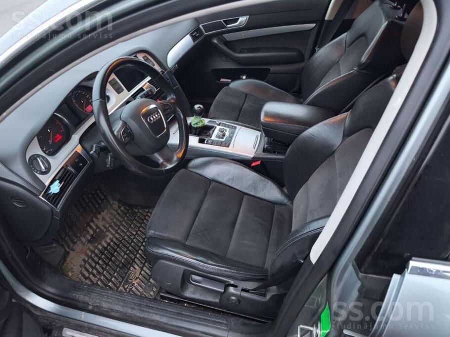 Blue Audi A6 2009 in Riga, with an engine capacity of 2.70 L and mileage of 390 thousand km for 4000 €, photo 7 on AUTOMOTO.COM.LV