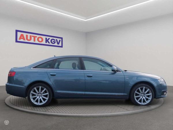 Blue Audi A6 2009 in Klaipeda, with an engine capacity of 2.70 L and mileage of 271 thousand km for 5999 €, photo 6 on AUTOMOTO.COM.LV