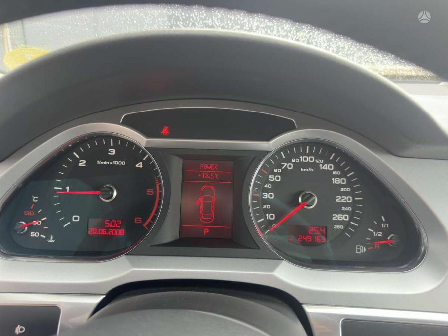Zils Audi A6 2009 Šauļi, ar dzinēja tilpumu 2.00 L un nobraukumu 249 tūkst. km par 5950 €, foto 22 vietnē AUTOMOTO.COM.LV