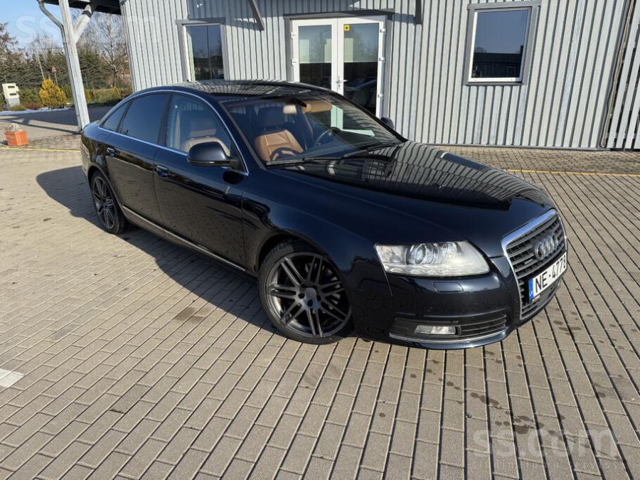 Синий Ауди А6 2010 в Рига, объемом двигателя 2.70 л и пробегом 350 тыс. км за 5100 €, фото 4 на AUTOMOTO.COM.LV