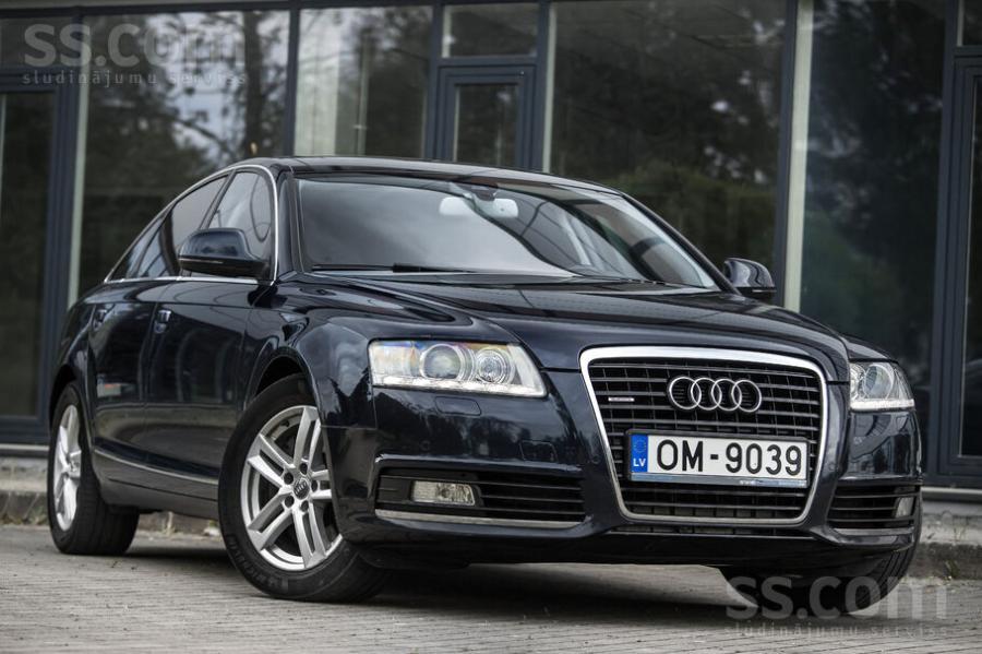Blue Audi A6 2010 in Tukums, with an engine capacity of 3.00 L and mileage of 338 thousand km for 6895 €, photo 1 on AUTOMOTO.COM.LV
