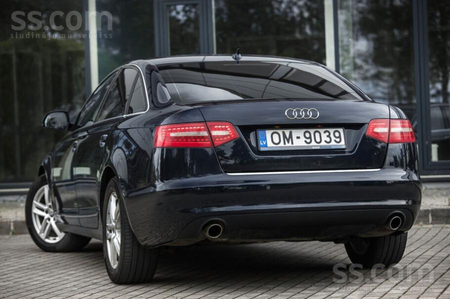 Blue Audi A6 2010 in Tukums, with an engine capacity of 3.00 L and mileage of 338 thousand km for 6895 €, photo 4 on AUTOMOTO.COM.LV