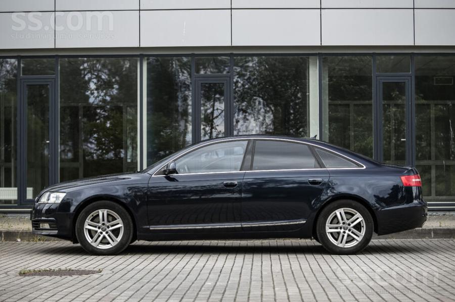 Blue Audi A6 2010 in Tukums, with an engine capacity of 3.00 L and mileage of 338 thousand km for 6895 €, photo 7 on AUTOMOTO.COM.LV