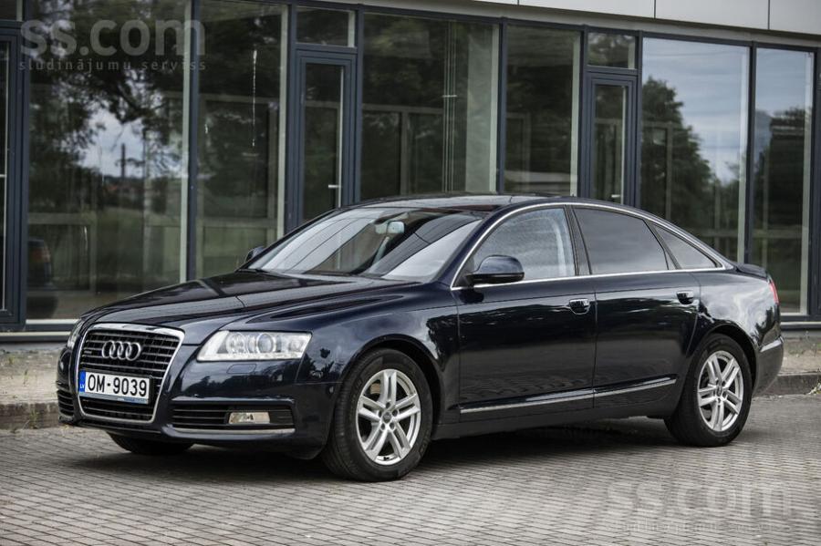 Blue Audi A6 2010 in Tukums, with an engine capacity of 3.00 L and mileage of 338 thousand km for 6895 €, photo 8 on AUTOMOTO.COM.LV