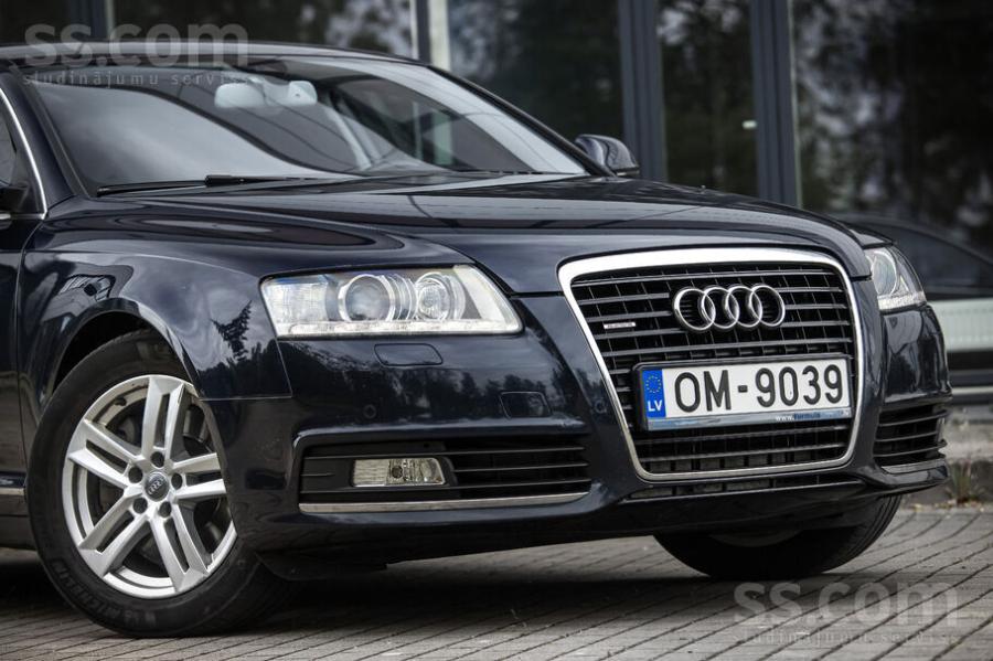 Blue Audi A6 2010 in Tukums, with an engine capacity of 3.00 L and mileage of 338 thousand km for 6895 €, photo 9 on AUTOMOTO.COM.LV