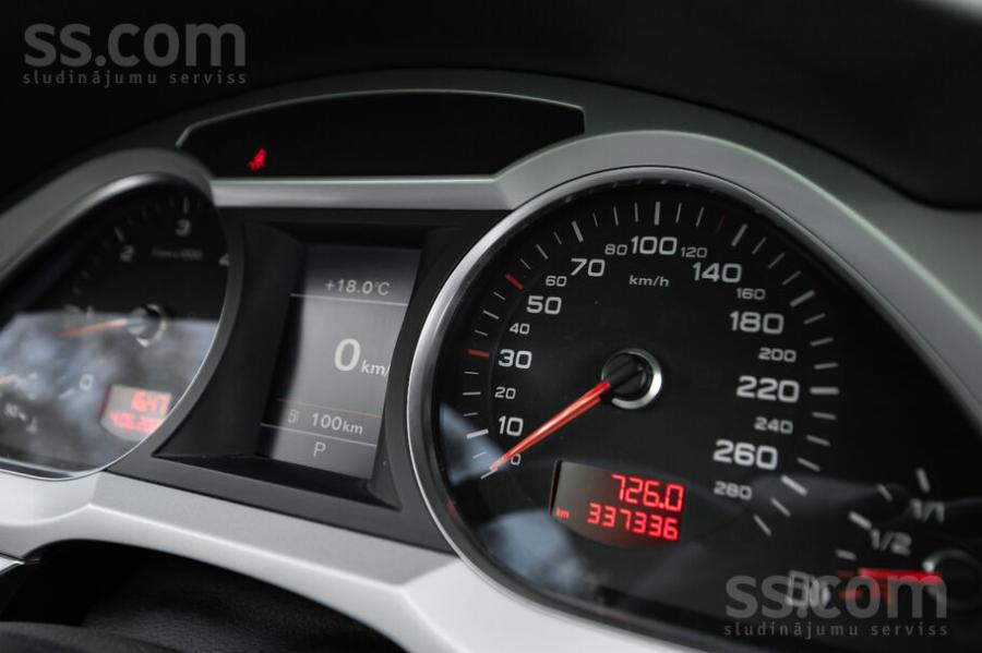 Blue Audi A6 2010 in Tukums, with an engine capacity of 3.00 L and mileage of 338 thousand km for 6895 €, photo 24 on AUTOMOTO.COM.LV