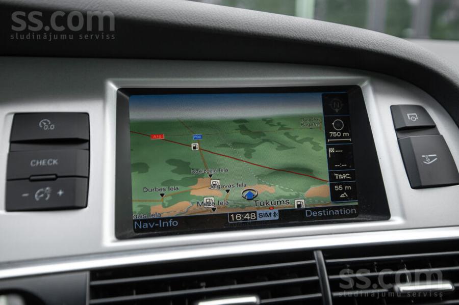 Blue Audi A6 2010 in Tukums, with an engine capacity of 3.00 L and mileage of 338 thousand km for 6895 €, photo 30 on AUTOMOTO.COM.LV