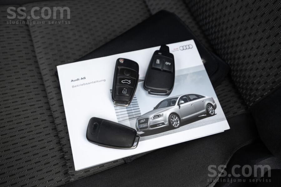 Blue Audi A6 2010 in Tukums, with an engine capacity of 3.00 L and mileage of 338 thousand km for 6895 €, photo 32 on AUTOMOTO.COM.LV
