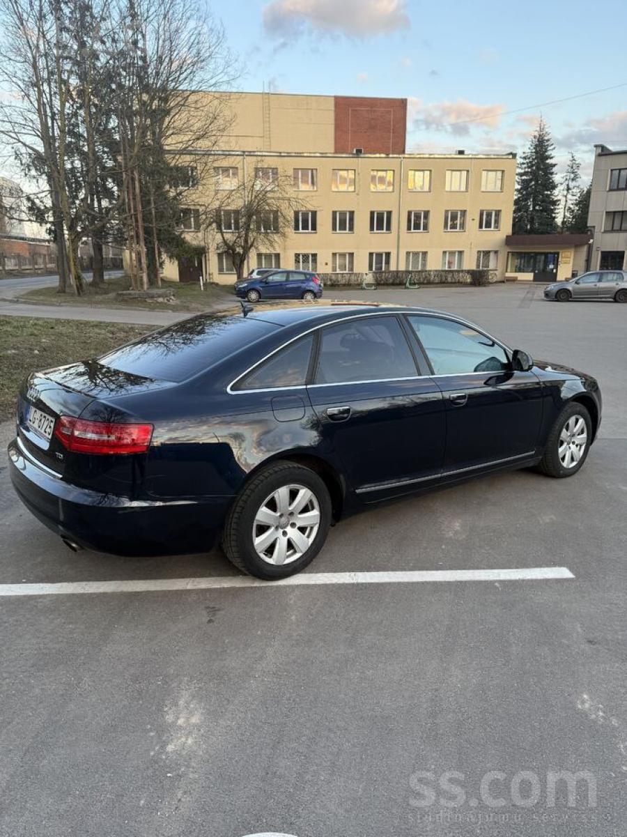 Blue Audi A6 2010 in Riga, with an engine capacity of 2.00 L and mileage of 395 thousand km for 5250 €, photo 6 on AUTOMOTO.COM.LV