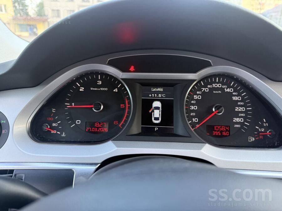 Blue Audi A6 2010 in Riga, with an engine capacity of 2.00 L and mileage of 395 thousand km for 5250 €, photo 9 on AUTOMOTO.COM.LV
