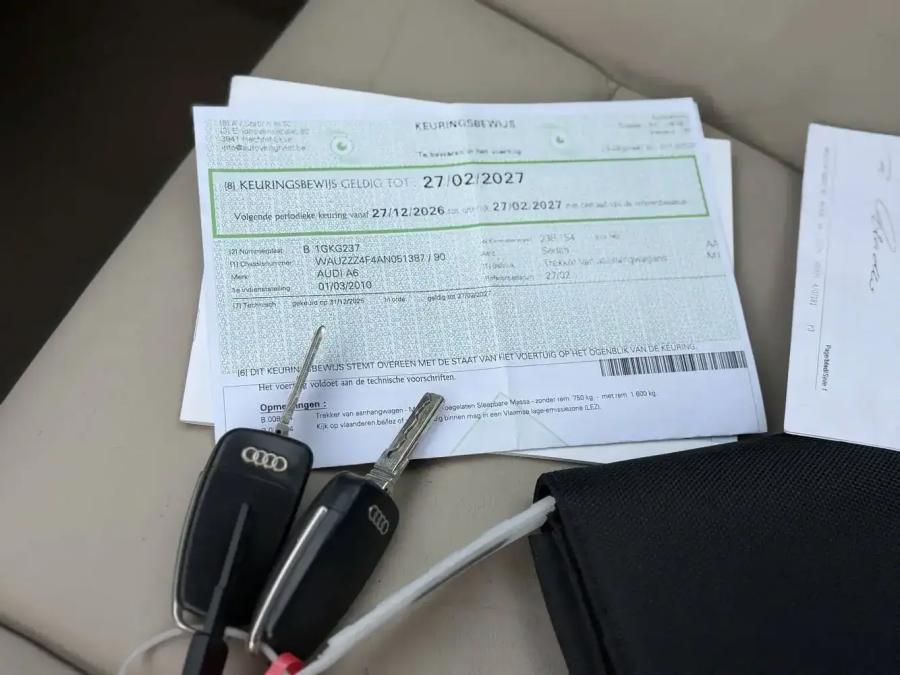 Zils Audi A6 2010 Rīga, ar dzinēja tilpumu 2.00 L un nobraukumu 242 tūkst. km par 6950 €, foto 13 vietnē AUTOMOTO.COM.LV