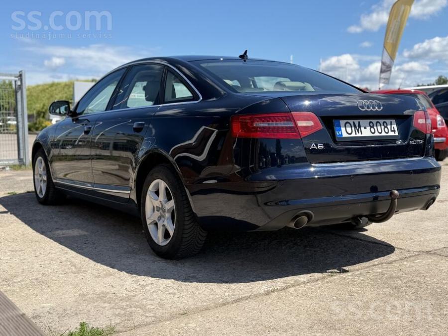 Blue Audi A6 2010 in Riga, with an engine capacity of 2.00 L and mileage of 242 thousand km for 6750 €, photo 15 on AUTOMOTO.COM.LV