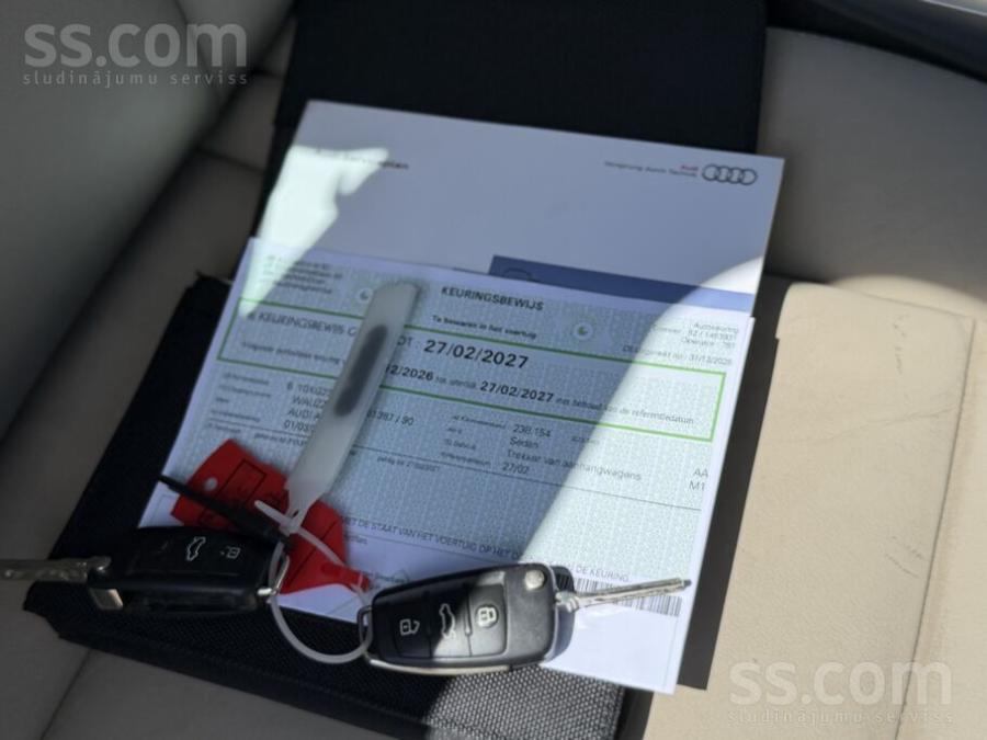 Blue Audi A6 2010 in Riga, with an engine capacity of 2.00 L and mileage of 242 thousand km for 6750 €, photo 18 on AUTOMOTO.COM.LV