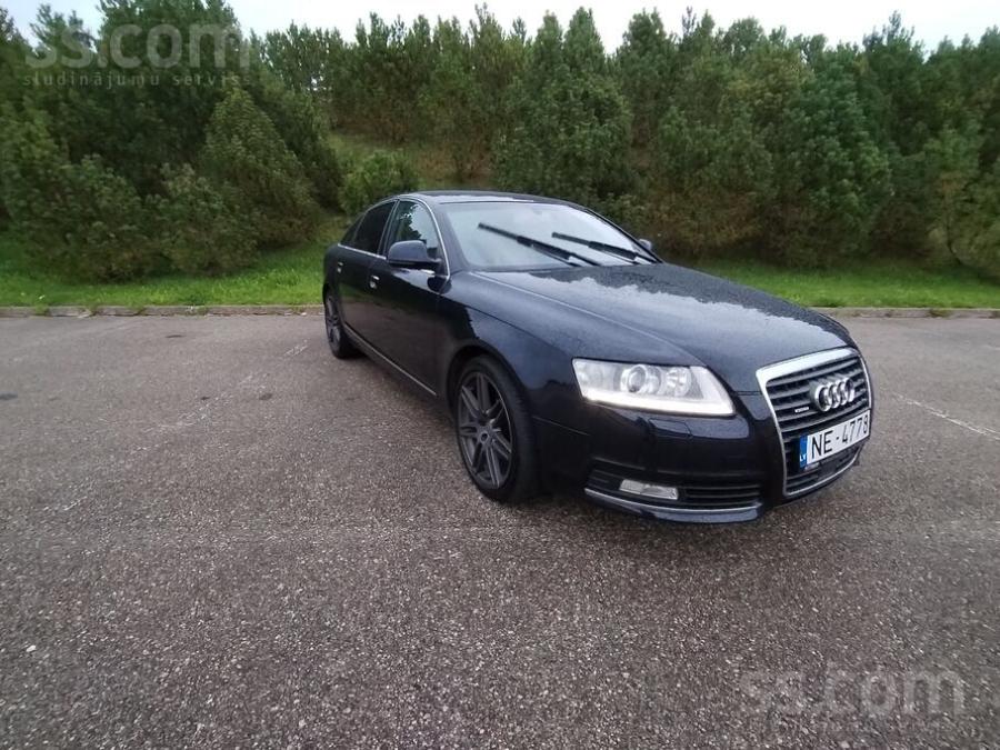 Blue Audi A6 2010 in Talsi, with an engine capacity of 2.70 L and mileage of 361 thousand km for 6450 €, photo 4 on AUTOMOTO.COM.LV