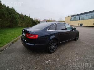Blue Audi A6 2010 in Talsi, with an engine capacity of 2.70 L and mileage of 361 thousand km for 6450 €, photo 6 on AUTOMOTO.COM.LV